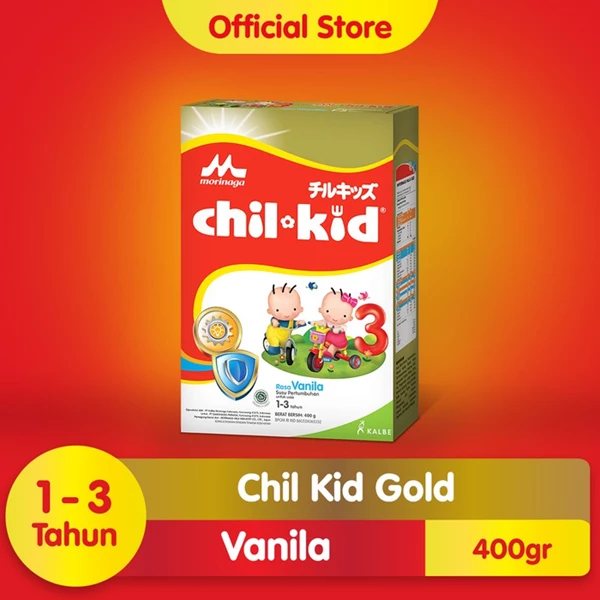 Jual morinaga chil kid gold vanila 400 gr 24 box / karton MCGVA Jakarta ...