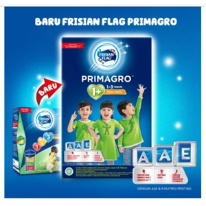 Jual Frisian Flag PRIMAGRO 1+ RASA VANILA 360 GR PER KARTON ISI 24 BOX ...