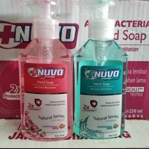 Jual NUVO Hand Soap Toska 250 ml per karton isi 12 botol bar code (NVHS250T) Jakarta | Jaya ...