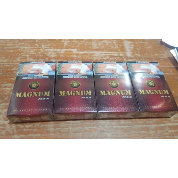 Jual Magnum max rokok filter isi 20 batang per slop isi 10 per ball isi ...
