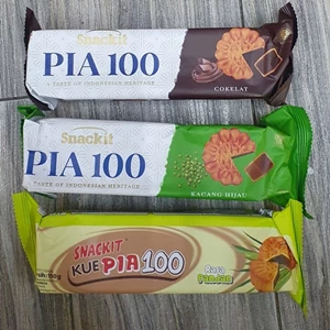 Jual SnackIt Pia 100 Kacang Hijau Pack per karton isi (12) Jakarta ...