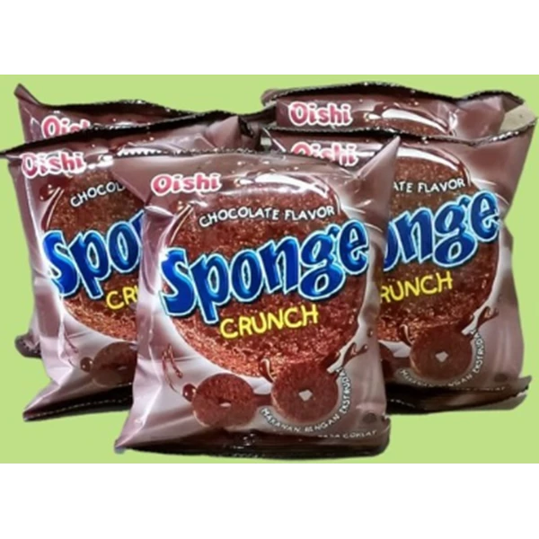 Jual Oishi sponge crunch rasa coklat 22gr per pcs Jakarta | Jaya Utama ...