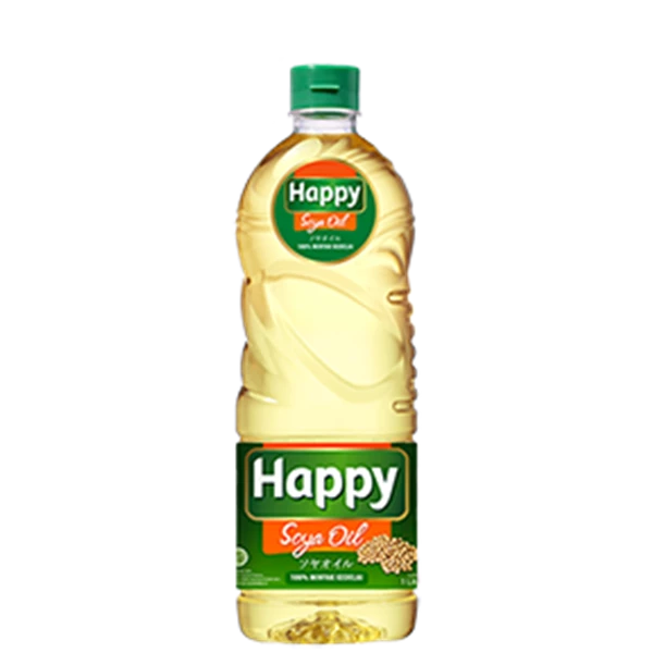 Jual Happy soya oil 1 liter x 12 pcs/karton (8992628116145) Jakarta ...
