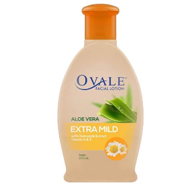 Jual Ovale facial lotion extra mild 200 ml x 36 botol/karton Jakarta ...