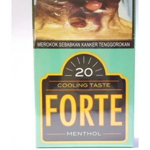 Jual Rokok Forte menthol cooling taste 20 batang per slop isi 5 PACK ...