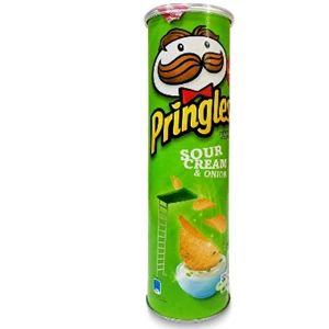 Jual Pringles keripik kentang sour cream & onion 102 gr 1 pak per ...