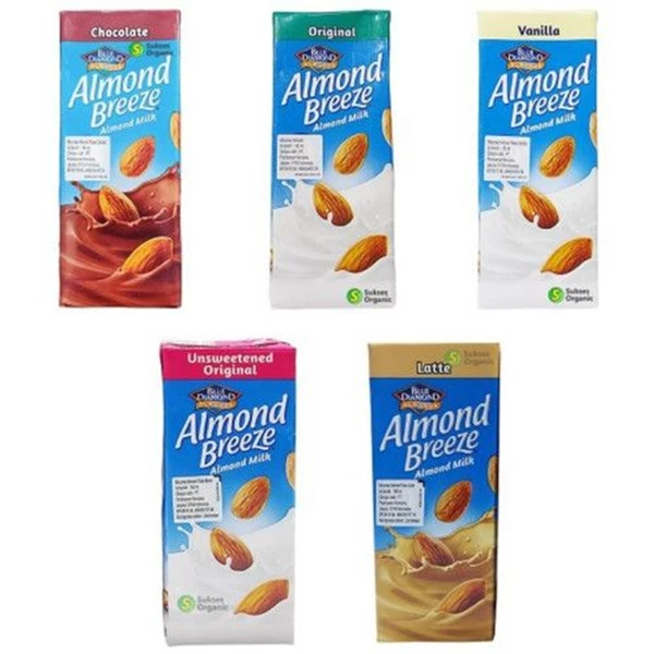 Jual Blue diamond Almond Breeze Milk Original 180ml per karton isi 24 pcs P003315 Jakarta | Jaya ...